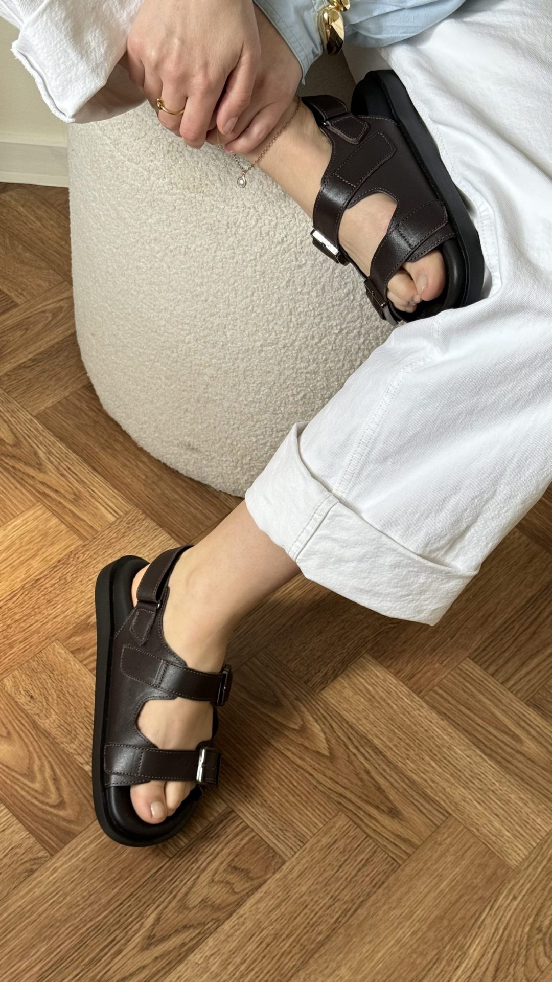Chocolate Sandals - Zamkova Shoes